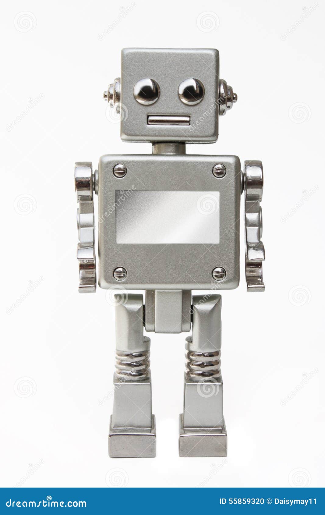 Robot mignon photo stock. Image du robot, enfant, effectué - 55859320