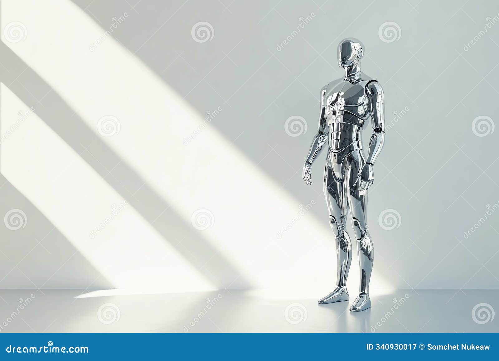 3d Man Model Standing With Tablet - Tran Nguyen Style Royalty-Free ...