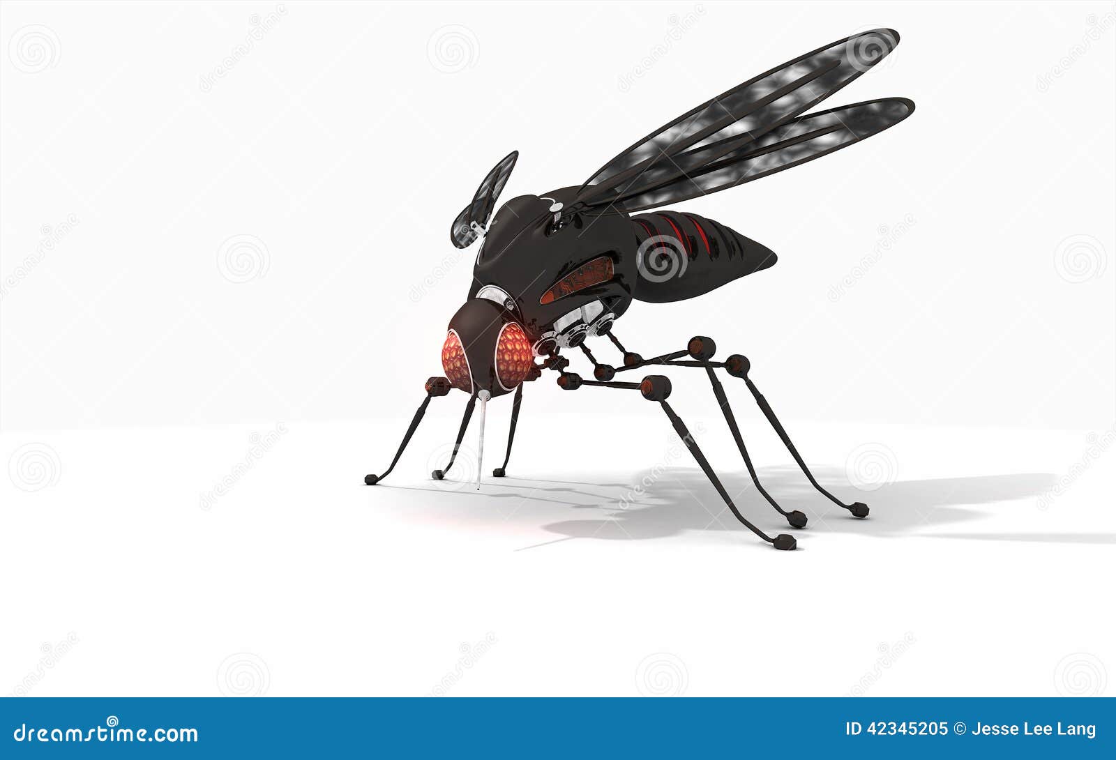 GMO Robotic Mosquito Royalty-Free Stock Photography | CartoonDealer.com ...
