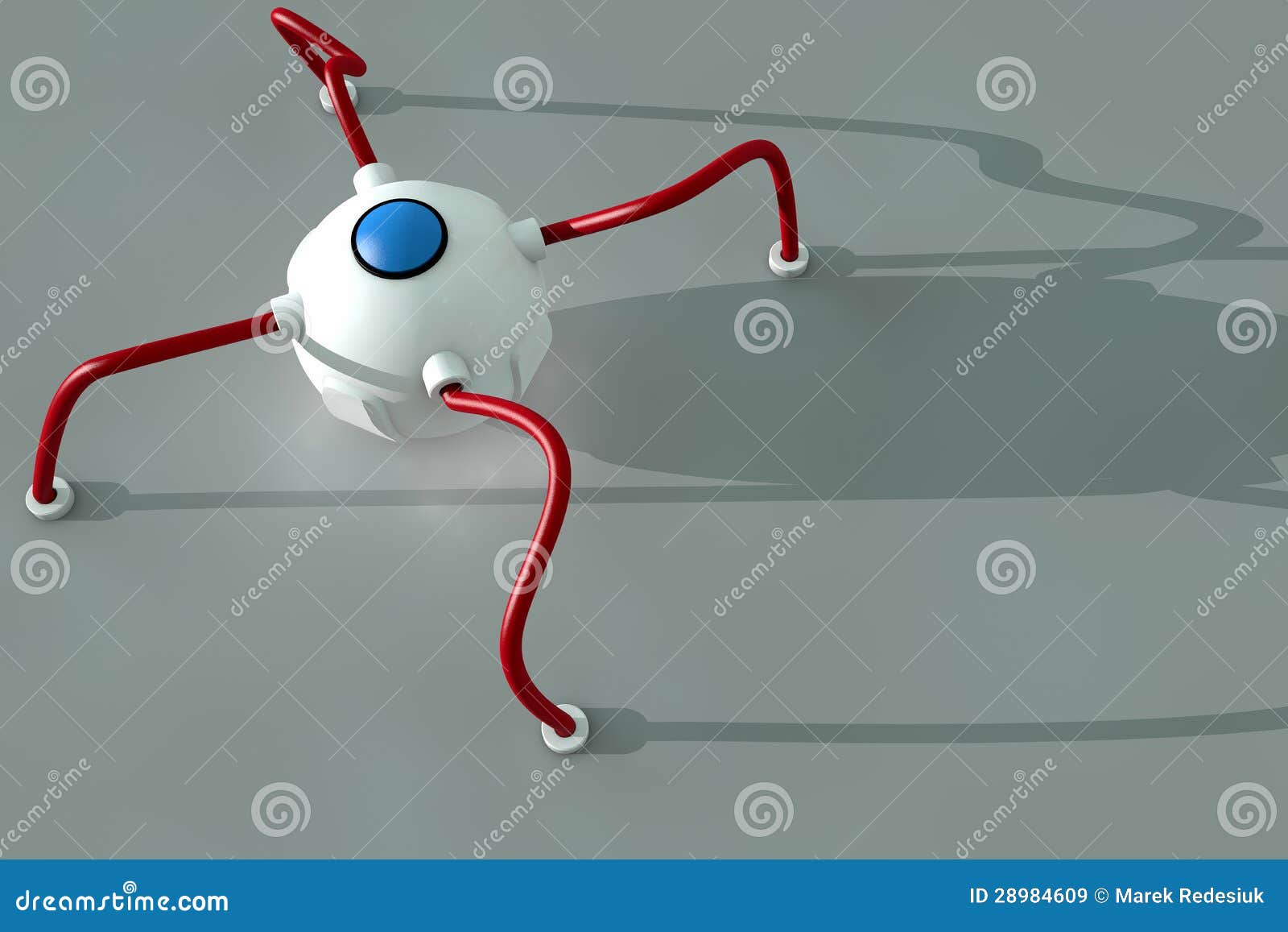 Robot Nani - Tecnologia Alla Nano-scala Illustrazione di Stock ...