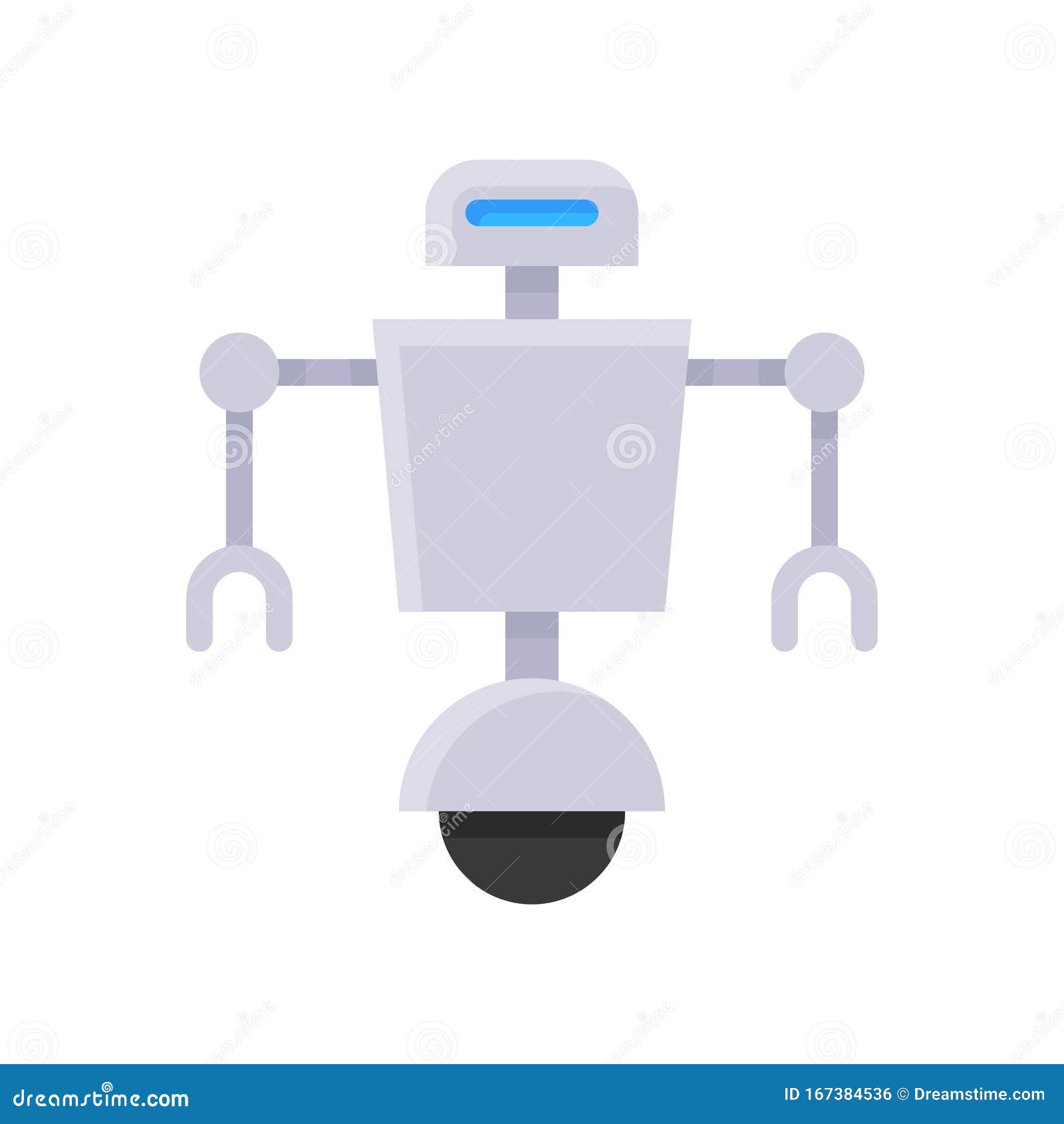 Vector Robotics As Finger Puppets. Cut And Glue Activity For Preschool Kids | CartoonDealer.com ...