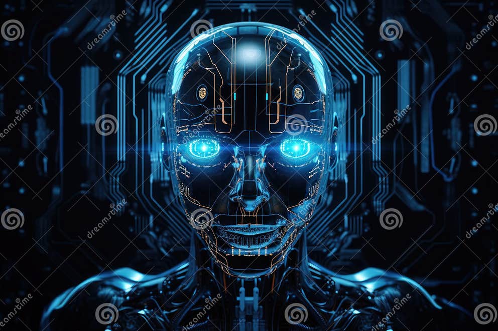 Robot. New Technologies. Artificial Intelligence. GPT Chat. OpenAI. Wallpaper. Background. Stock ...
