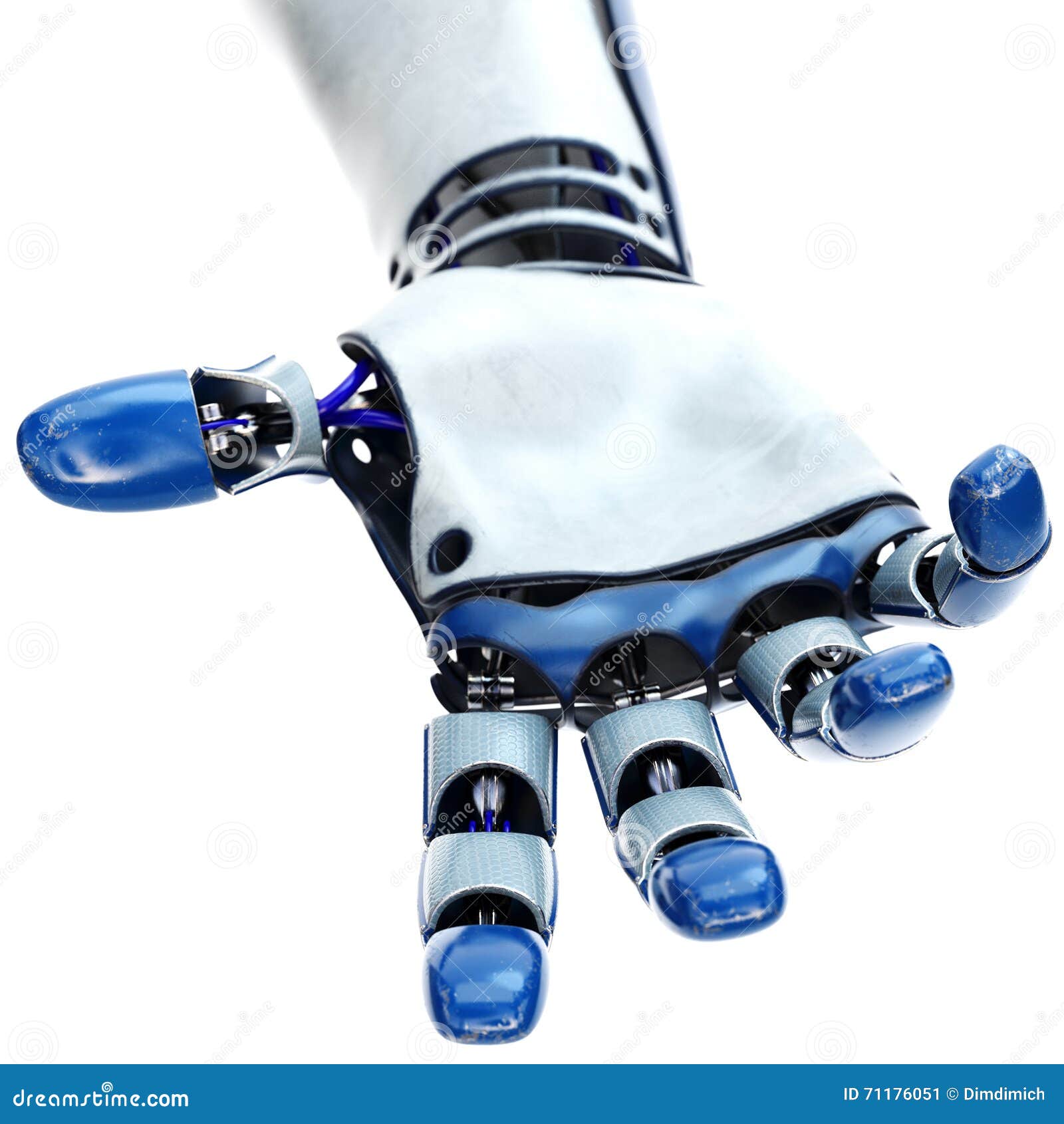 Robot stock illustration. Illustration of futuristic - 71176051