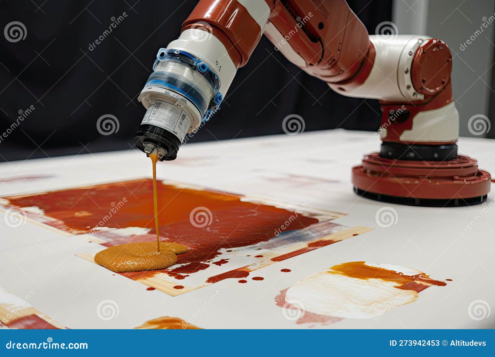 AI Robot Paints Picture At Home, Humanoid Robot Creating As Artist ... AI Robot Paints Picture At Home, Humanoid Robot Creating As Artist ...