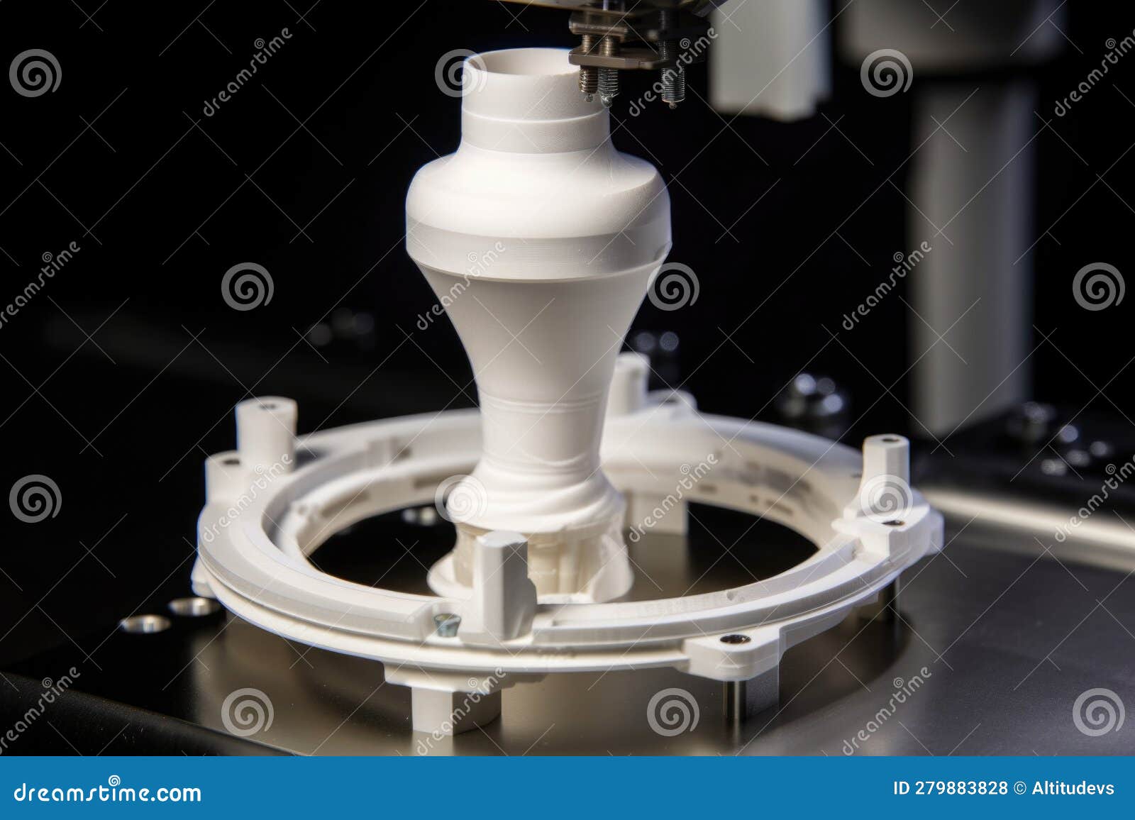 Robot Performing Complex Assembly of 3d Printed Part, with View of ...