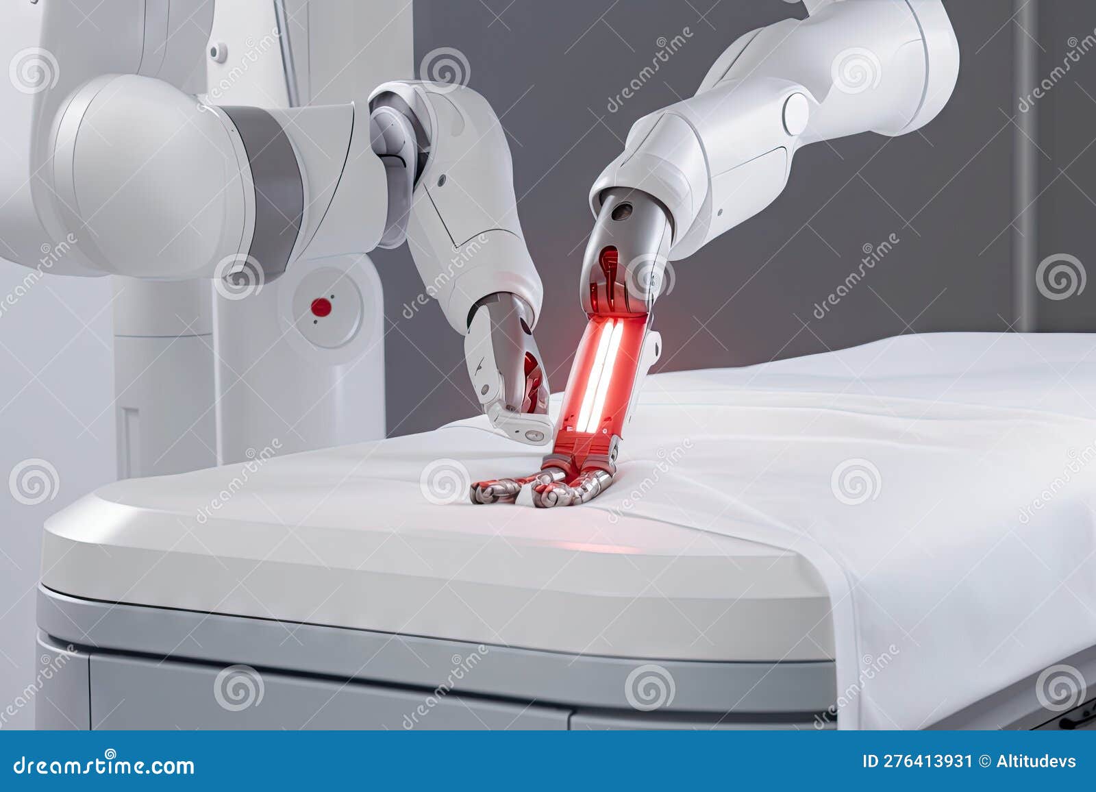 Performing Incision With Scalpel During Procedure Royalty-Free Stock ...