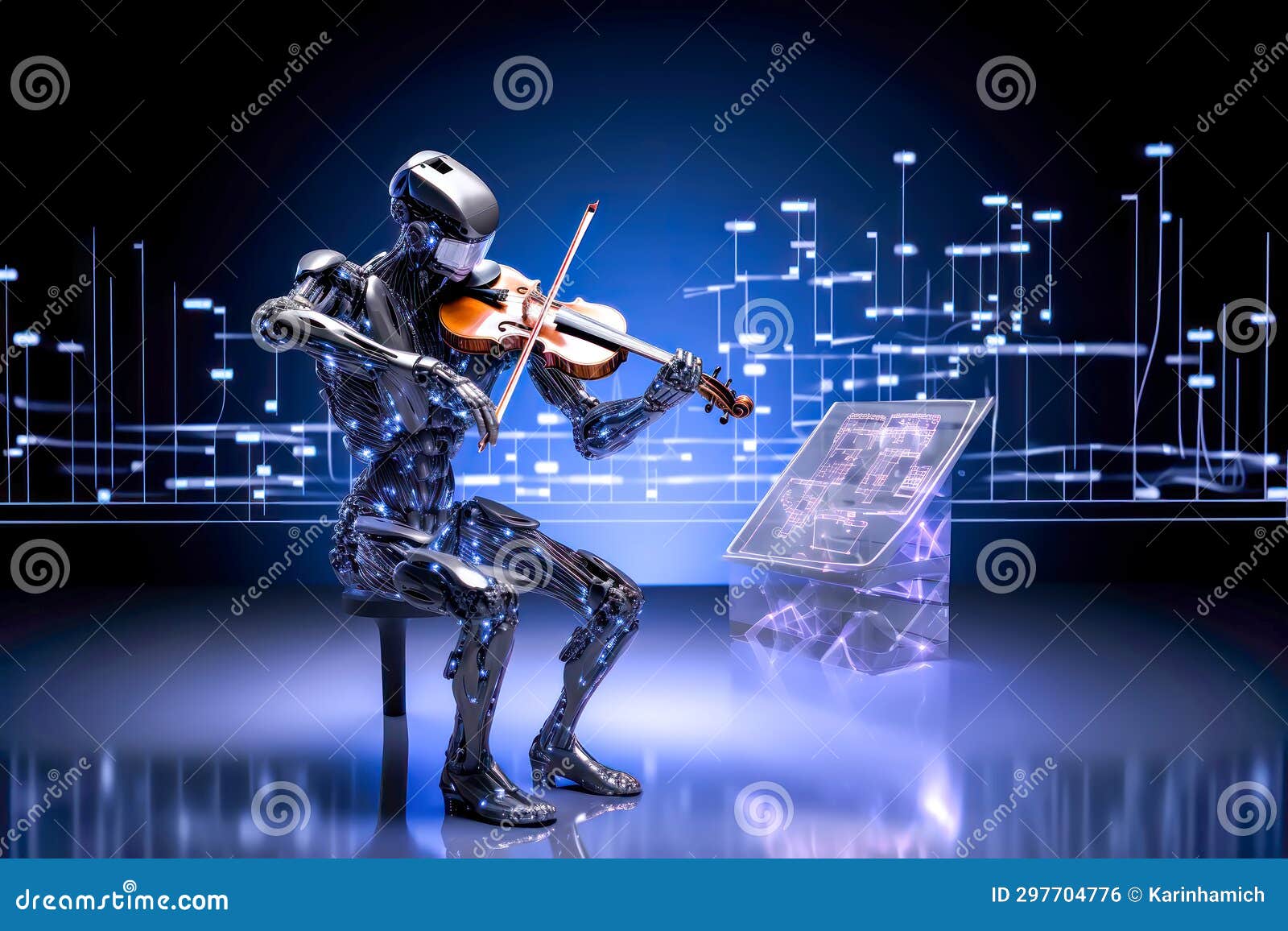 Entertainment Robotics Technologies, Vector Flat Style Design ...