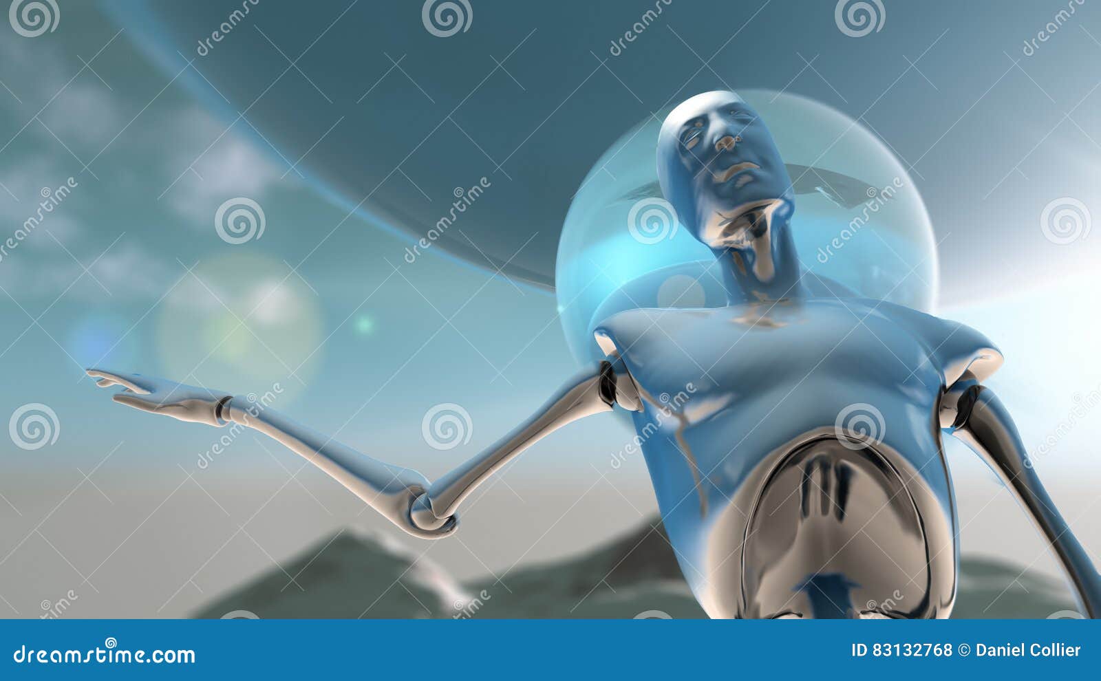 Robot with Questions stock illustration. Illustration of engineering ...