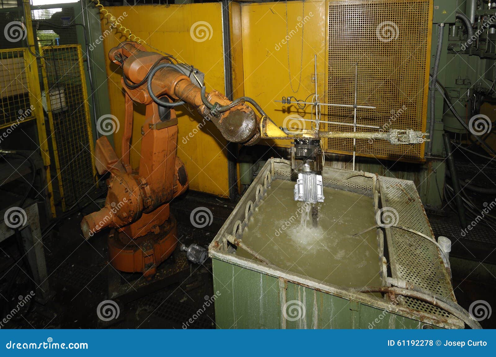 Robot, Robot in an Engine Factory, Stock Photo - Image of robot ...