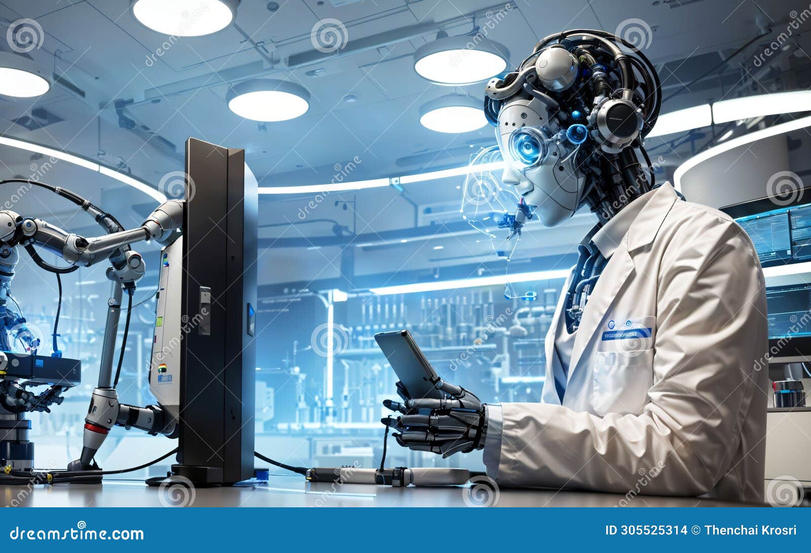 Robot Scientist at the Forefront Revolutionizing Pharmaceutical ...