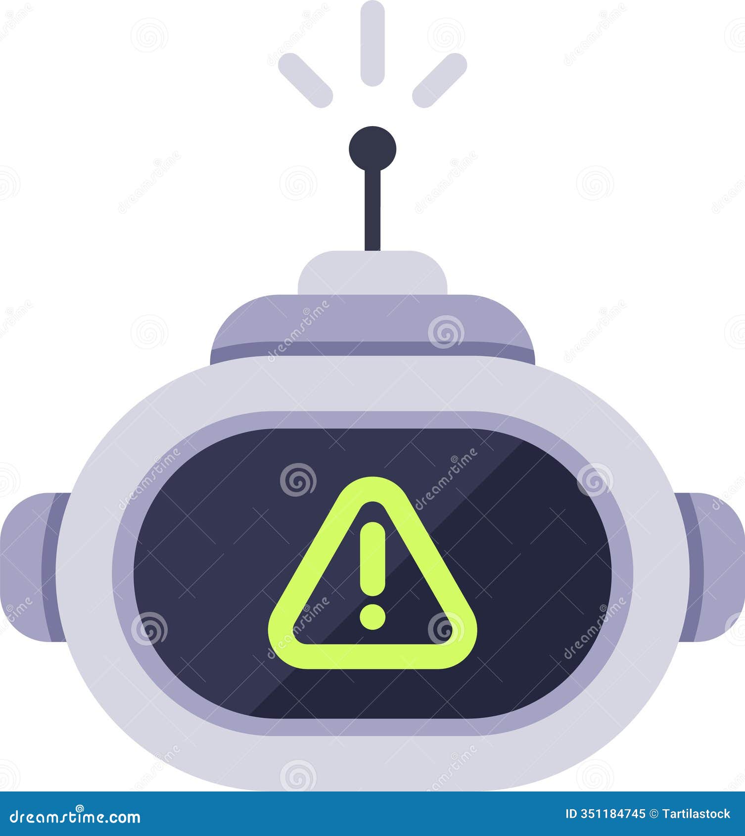 Warning About AI Artificial Intelligence - Lettering In Cutout On ...