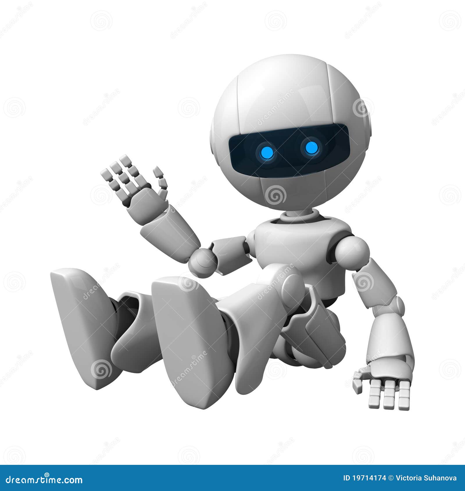 Robot sitting stock illustration. Illustration of isolated - 19714174 Robot sitting stock illustration. Illustration of isolated - 19714174