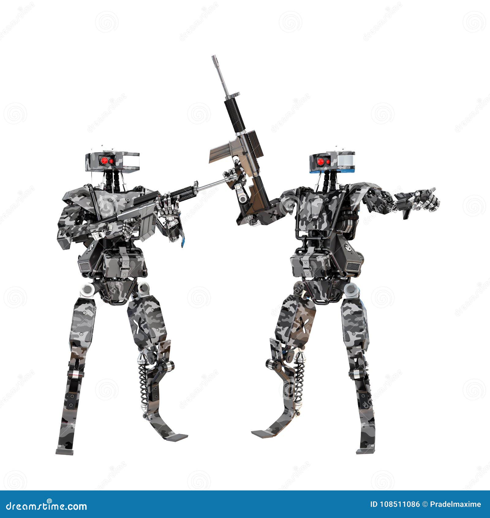 Robot Soldier Drawings