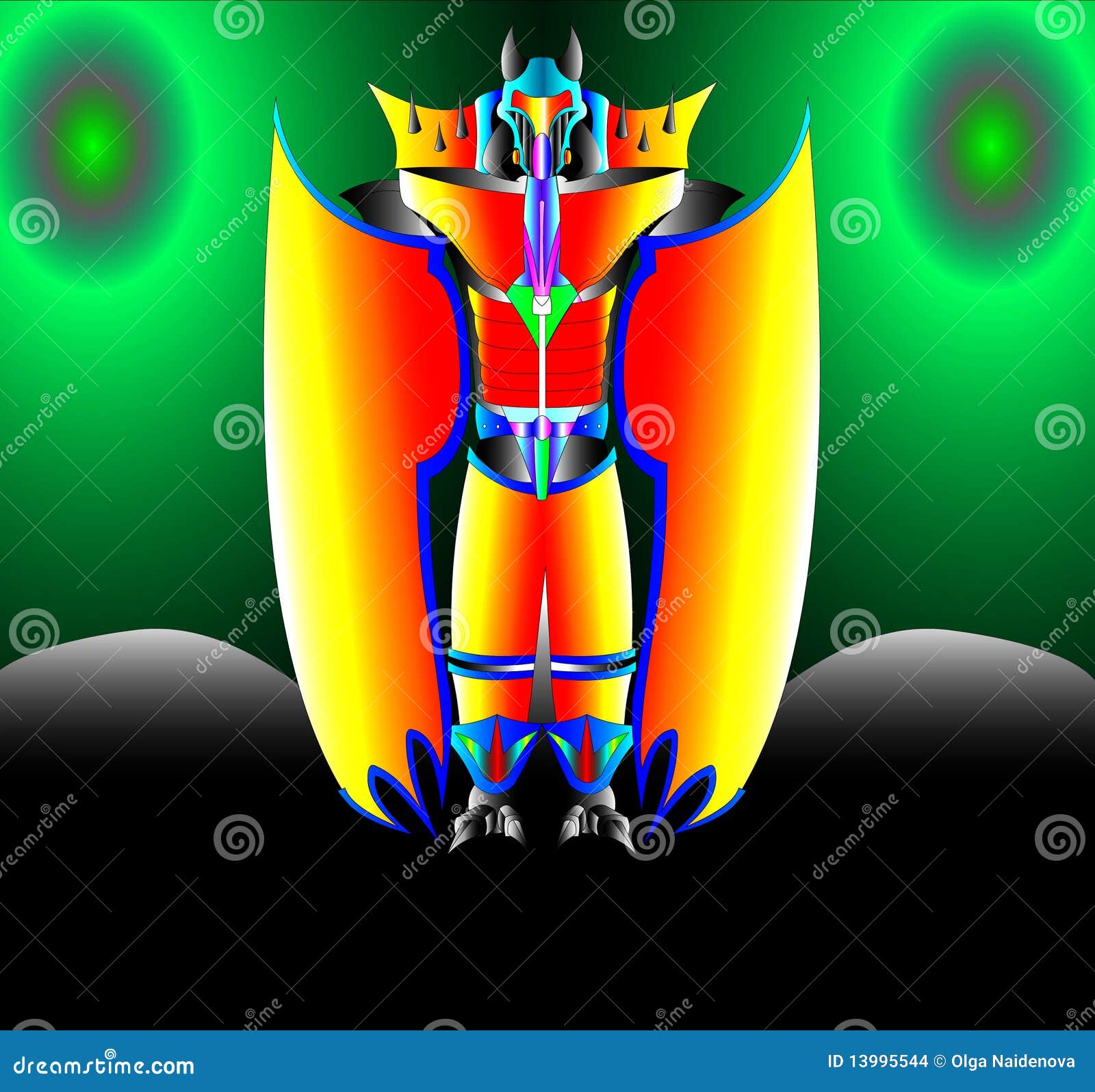 Robot Spaceman Protector Stock Illustrations – 8 Robot Spaceman ...