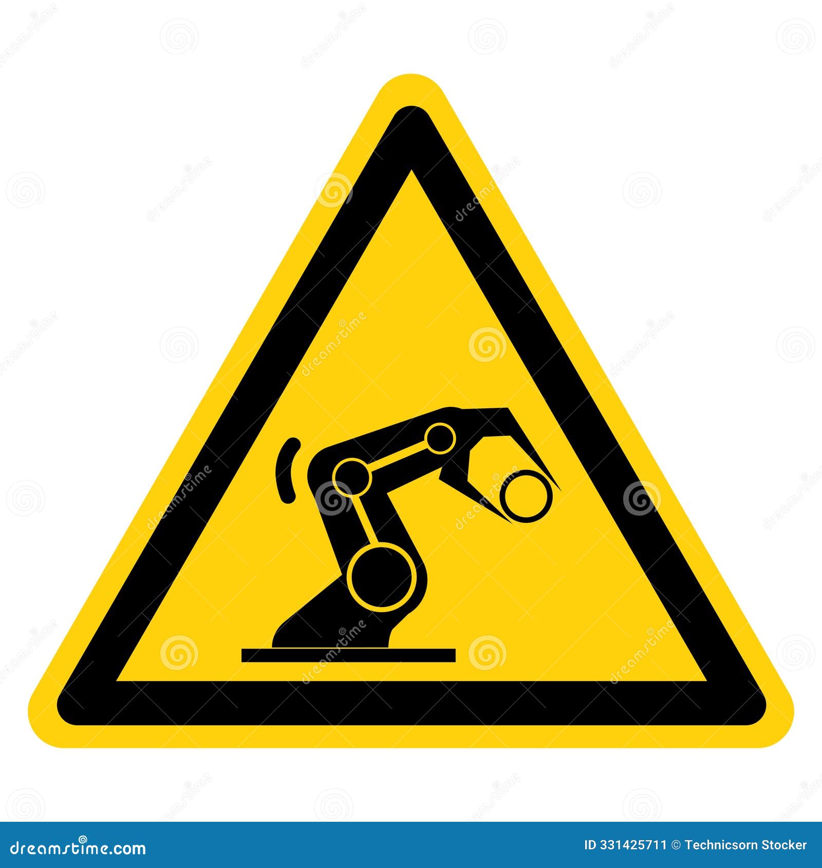 Robot Symbol Sign, Vector Illustration, Isolate on White Background ...