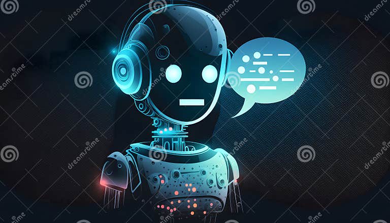 Robot System Artificial Intelligence Chatgpt Chatbot AI Communicate ...