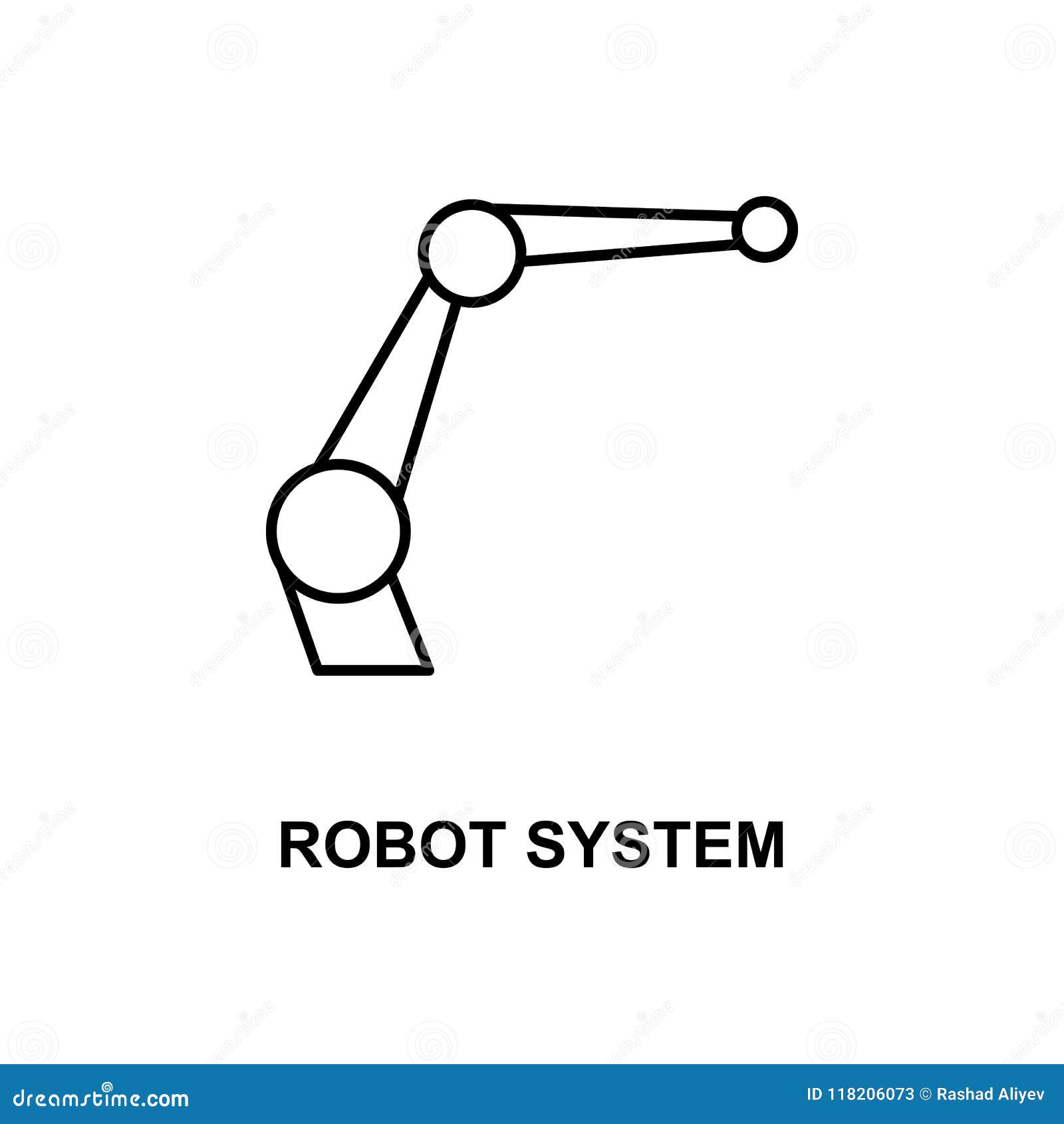Robot System Icon. Element of Technologies Icon with Name for Mobile ...