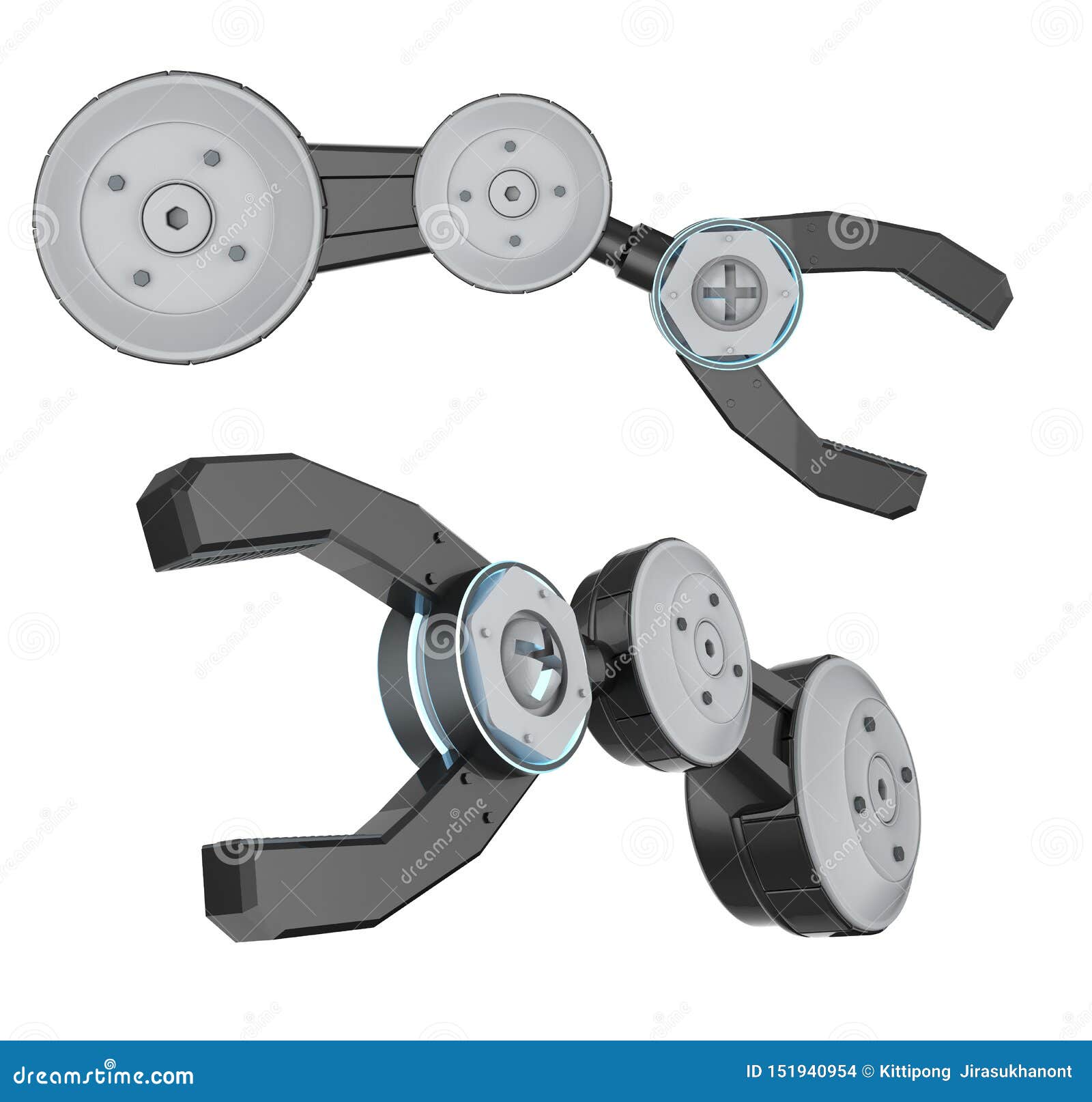 Robot tin toy arm stock illustration. Illustration of robotic - 151940954