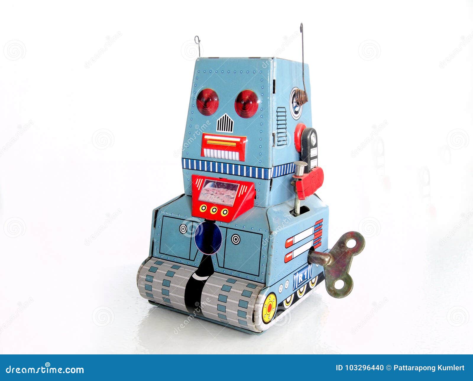 Robot tin toy stock photo. Image of robot, technology - 103296440