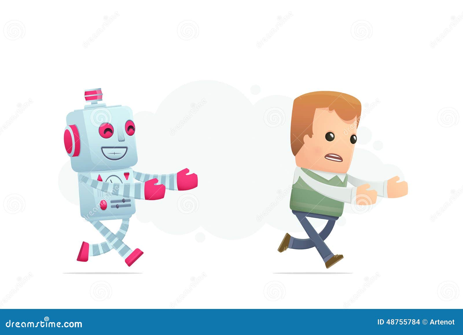 A Robot Trying To Understand Human Emotions, But Struggling To ...