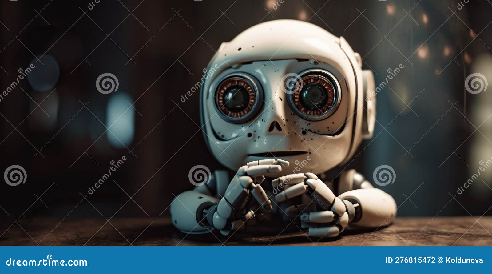 A Robot Trying To Understand Human Emotions, but Struggling To ...