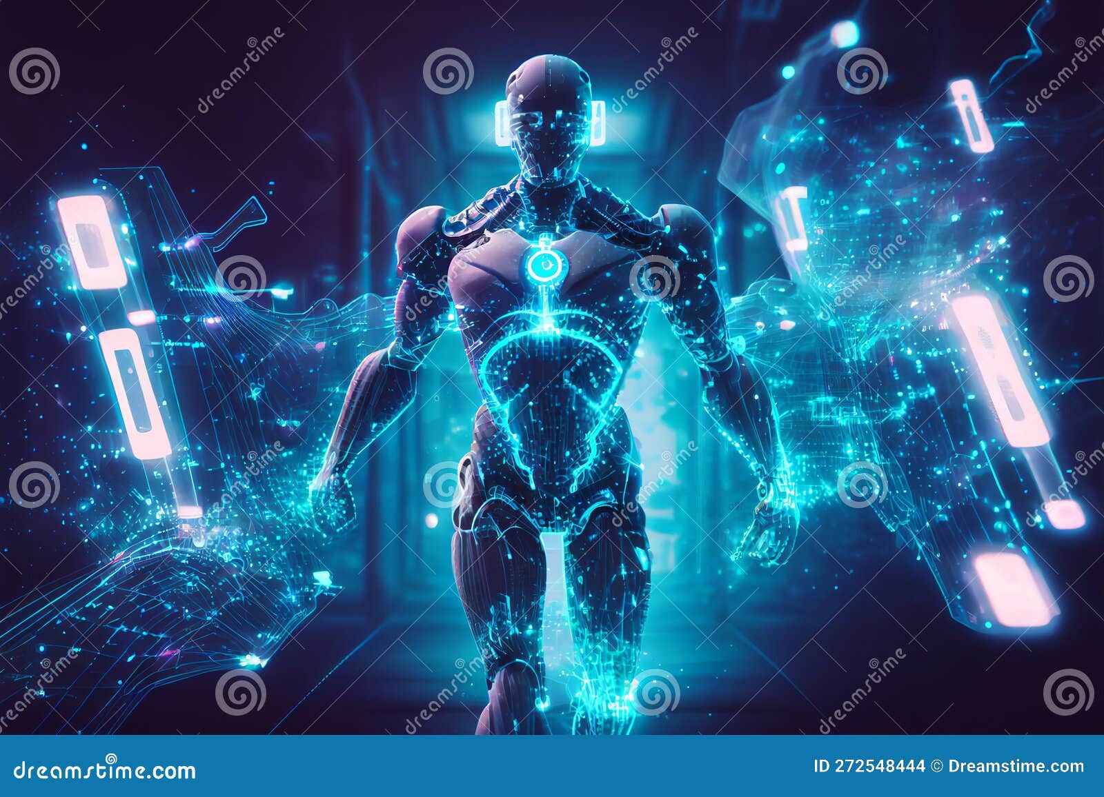 Identify Data Sources Landing Page Template. Tiny Characters Fill ...