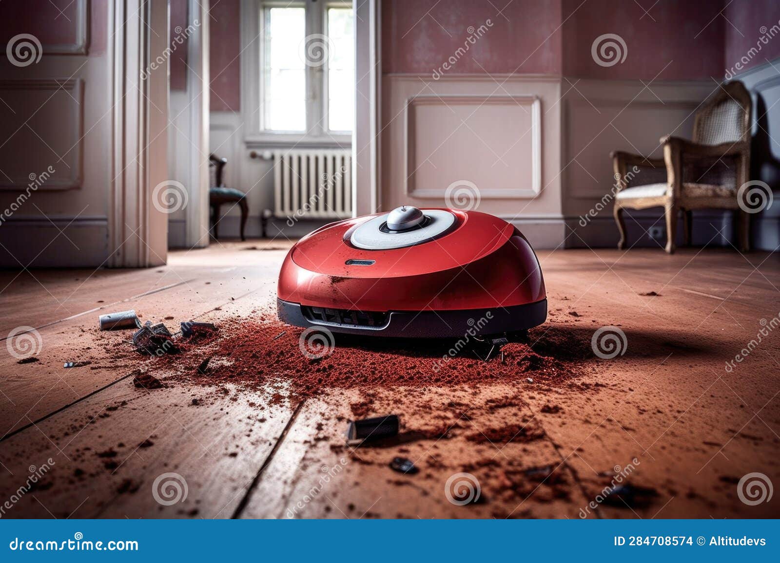 Robot Stuck In A Hole Metaphor Stock Photography | CartoonDealer.com ...