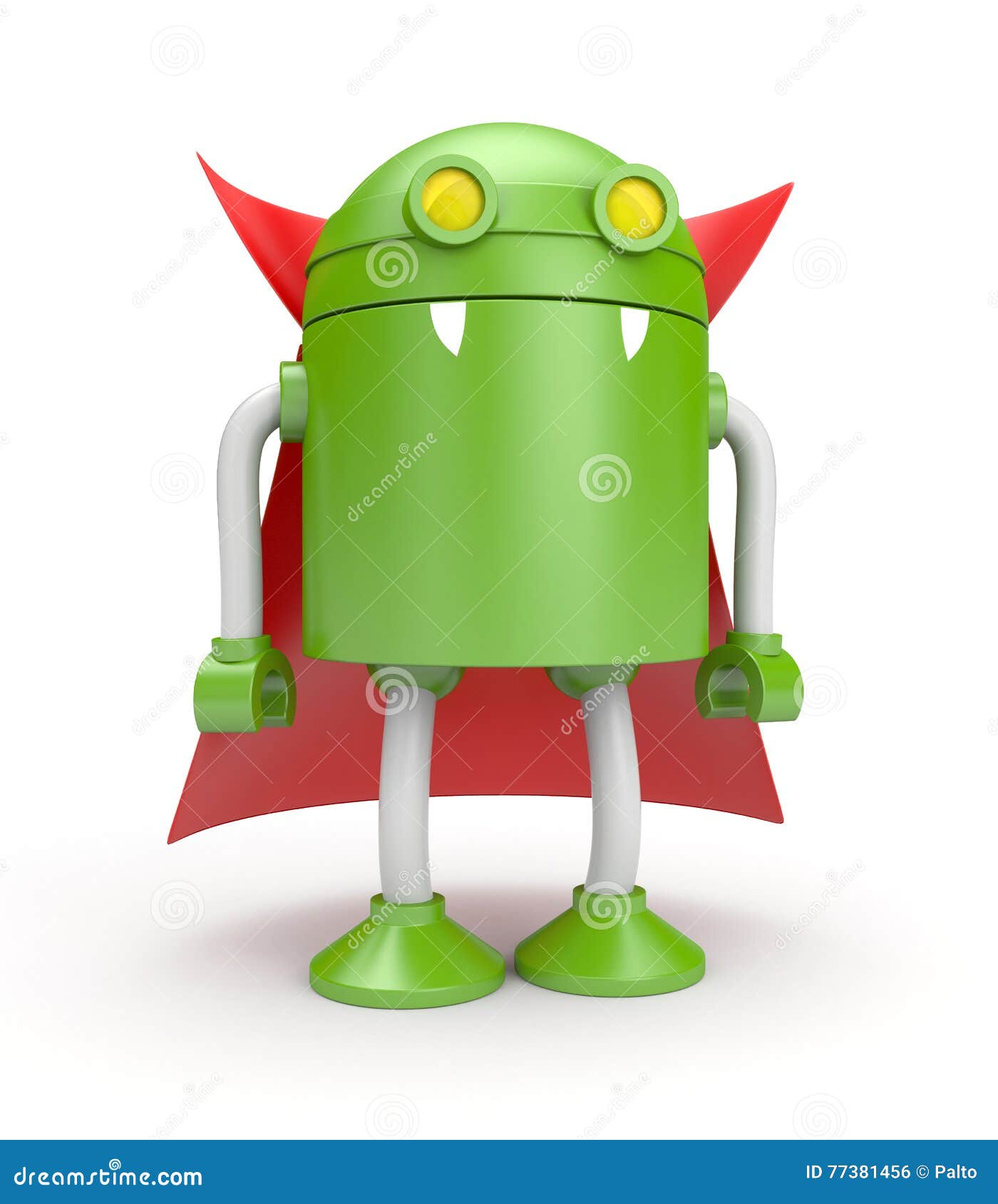 Robot Vampire - Preys On The Victim Royalty-Free Illustration ...