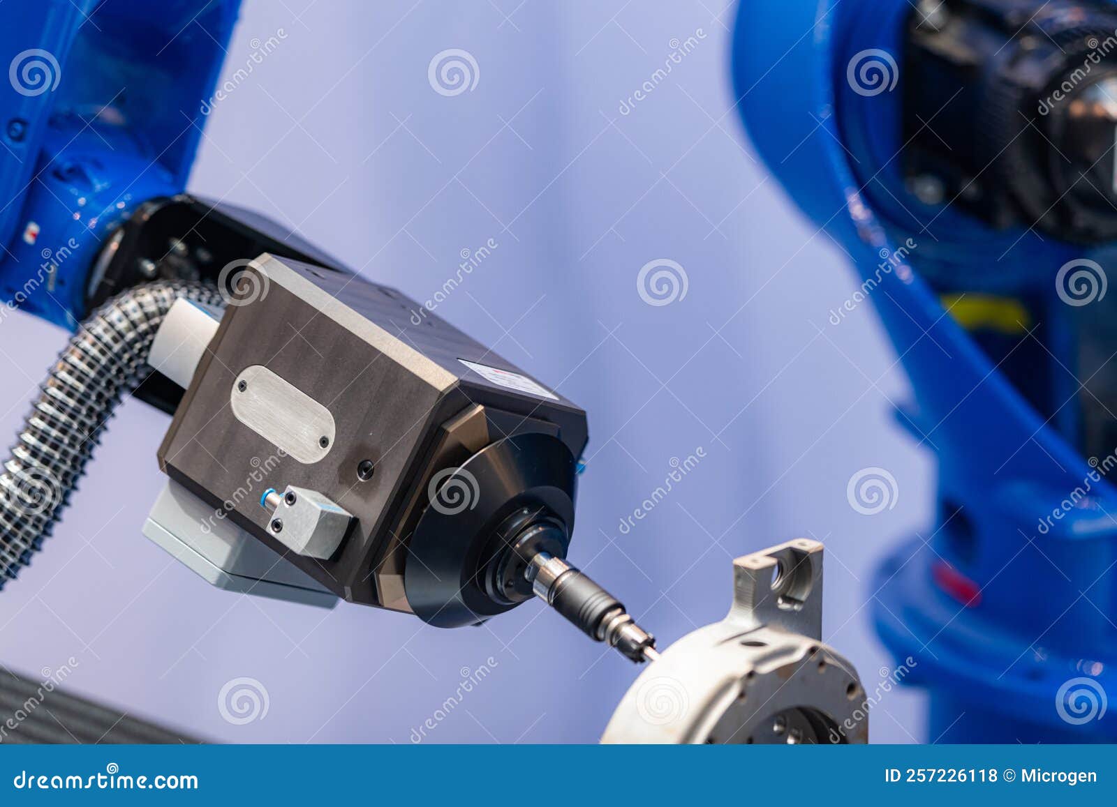 Robot Welding System stock photo. Image of automated - 257226118