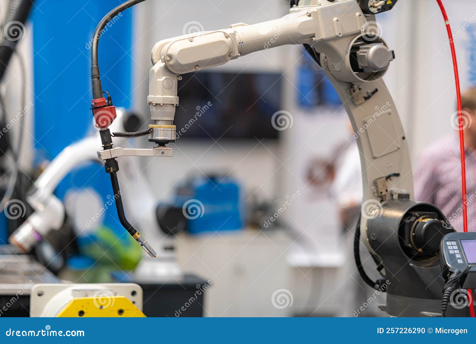 Robot Welding System stock photo. Image of equipment - 257226290