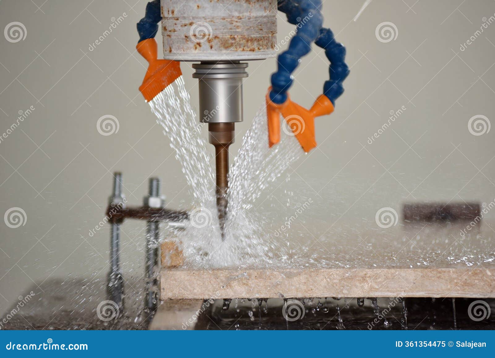 Robotic Stone Milling Machine Stock Image - Image of motion, engine ...