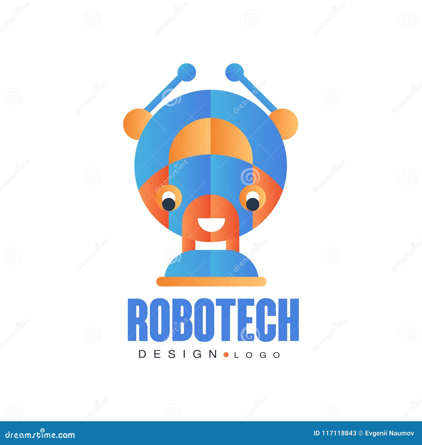 Robotech Logo Design, Badge for Company Identity, Technology or ...