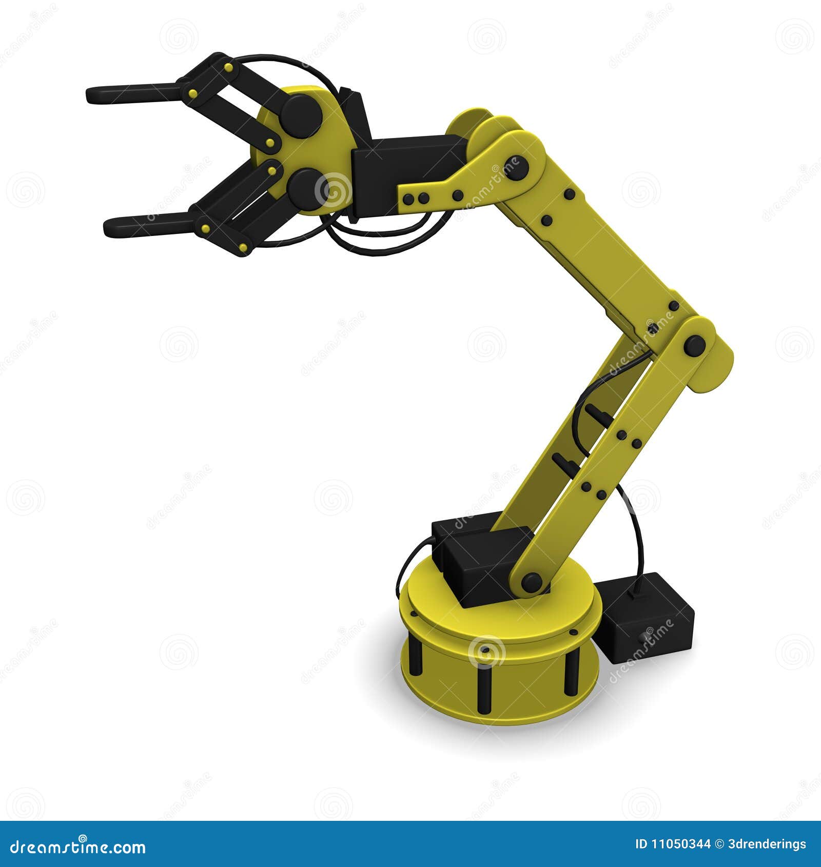 Robotic arm stock illustration. Illustration of electric - 11050344