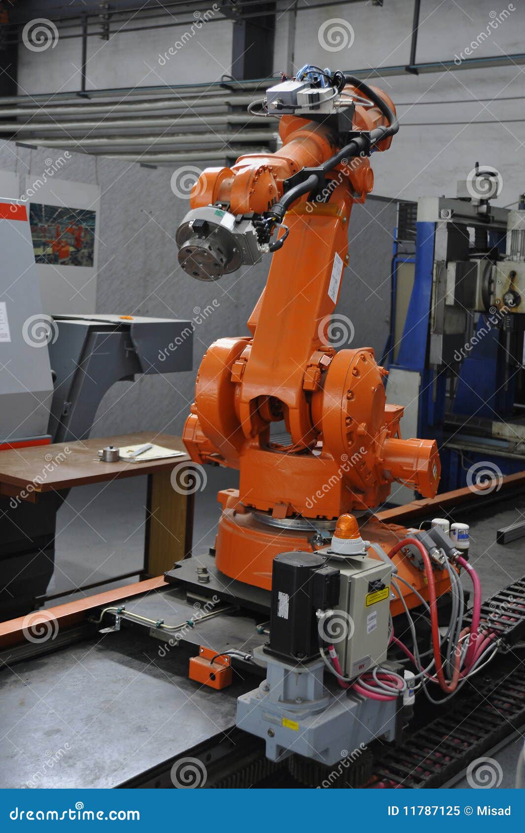 Robotic Arm stock image. Image of design, factory, complex - 11787125