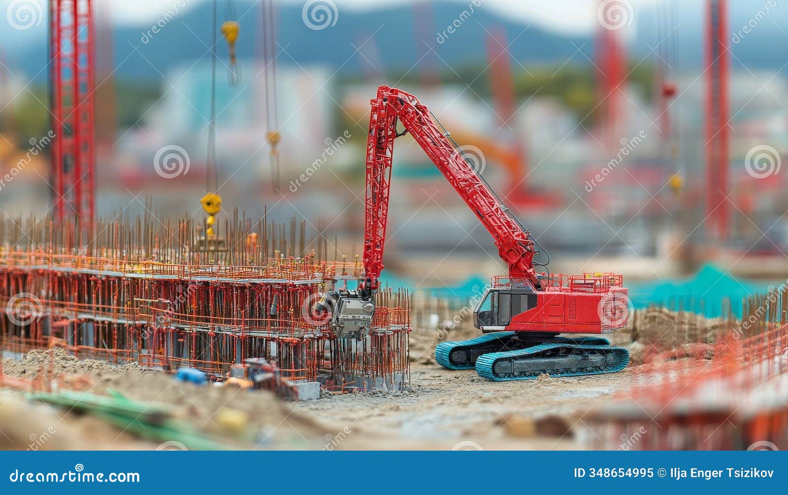 Automated Construction Site Shows 3D Printed Concrete Structure ...