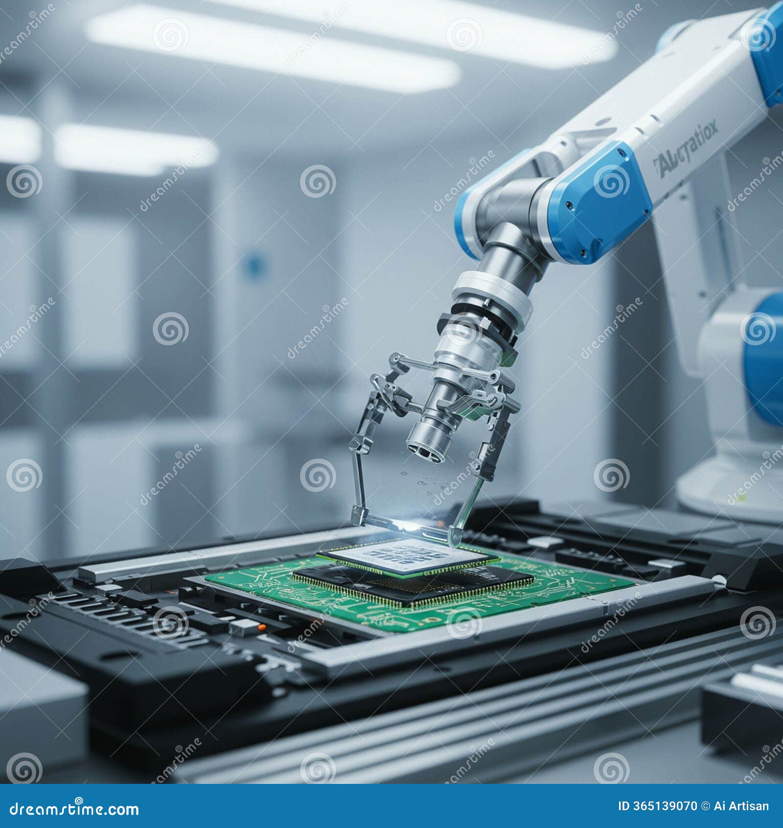 A Robotic Arm Equipped With Electrical Tools Enhances Precision And ...