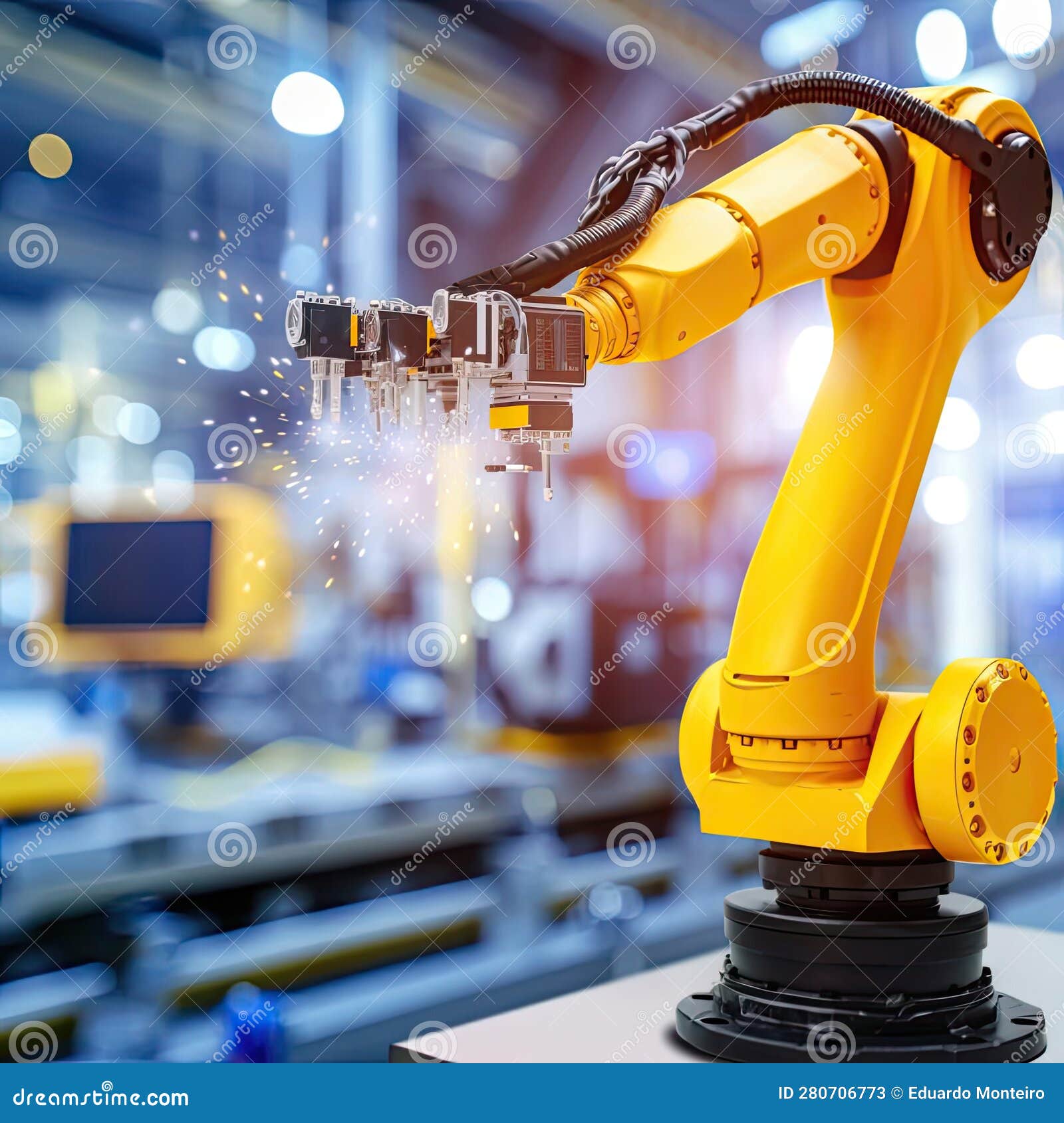 Robotic Arm for Industry 4.0 or 4th Industrial Revolution and ...