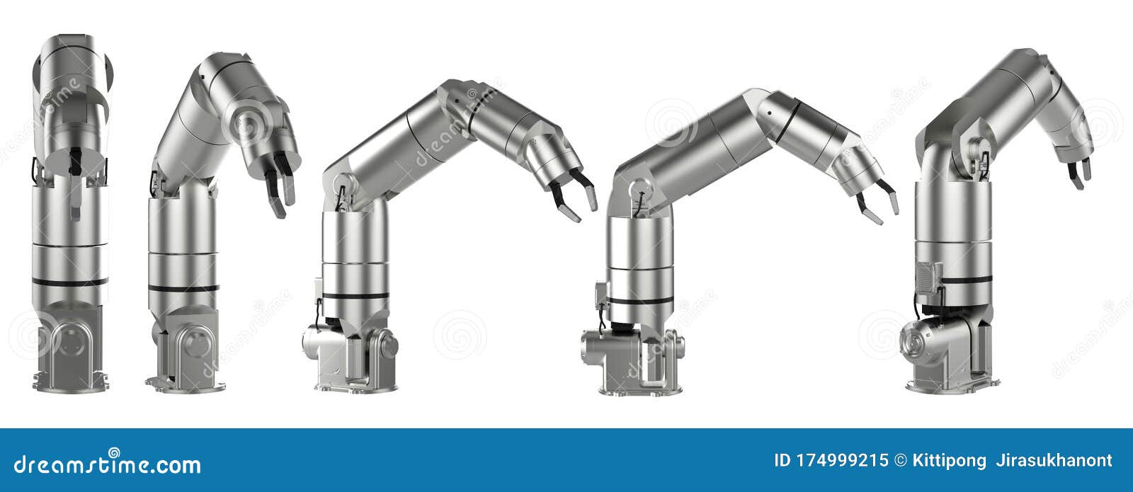 Robotic arm isolated stock illustration. Illustration of industry ...