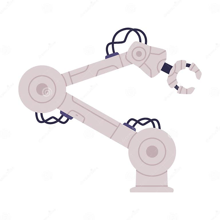 Robotic Arm with Joints for Industrial Work As Future Technology Device ...