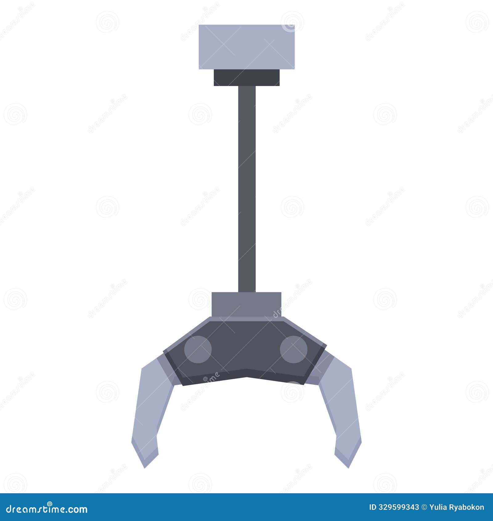 Robotic Arm Grabbing Screwdriver And Installing Screws On Circuit Board ...