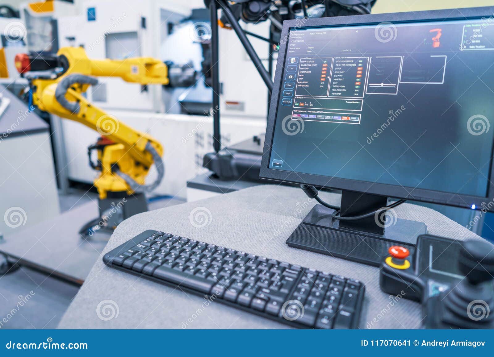 Robotic Arm Modern Industrial Technology. Automated Production C Stock ... Robotic Arm Modern Industrial Technology. Automated Production C Stock ...