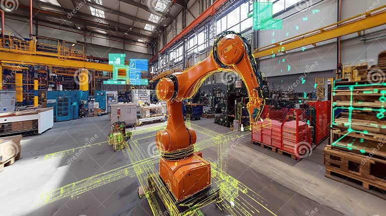 Robotic Arm Operating in Smart Factory with Augmented Reality Interface ...