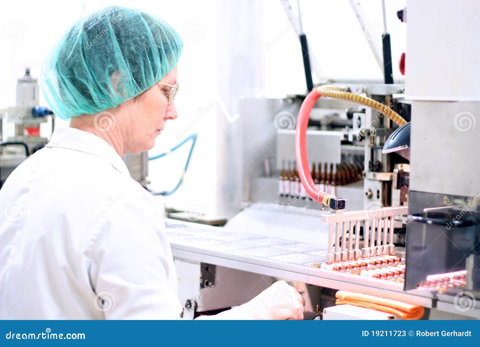 Robotic Arm - Pharmaceutical Machinery Stock Image - Image of medicine ...
