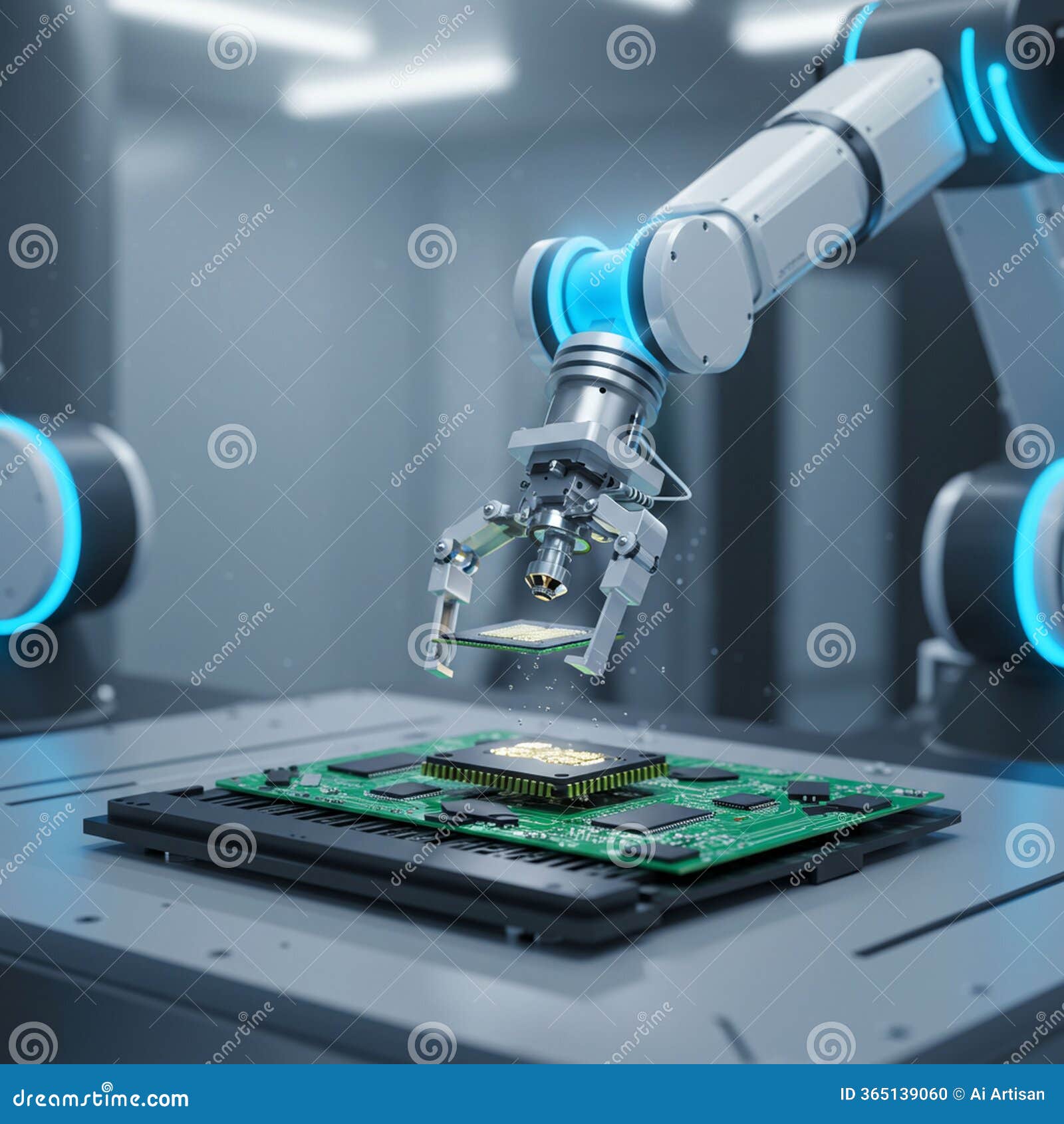 Robotic Arm Precisely Waters Seedlings, Highlighting Innovation In ...