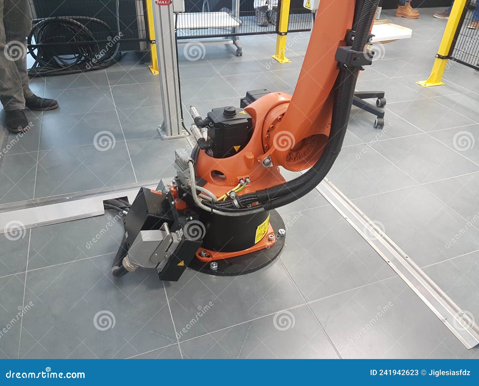 Robotic Arm in a R&D Laboratory Stock Image - Image of automatism ...