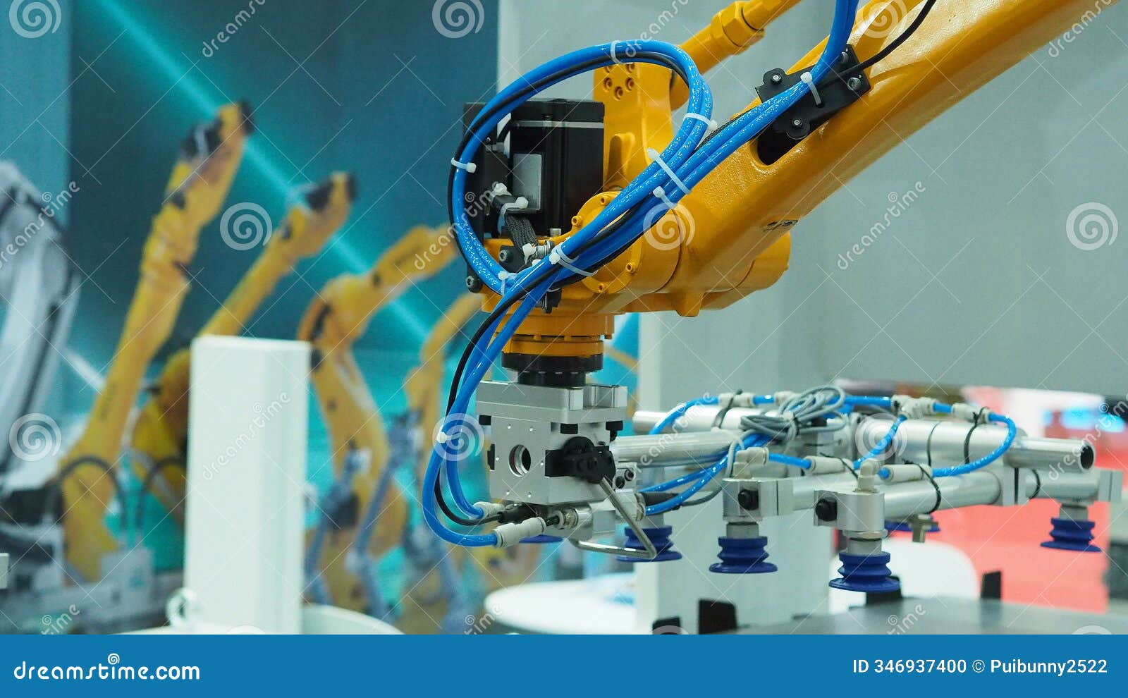 Robotic Arm for Sheet and Metal Industry Stock Photo - Image of ...