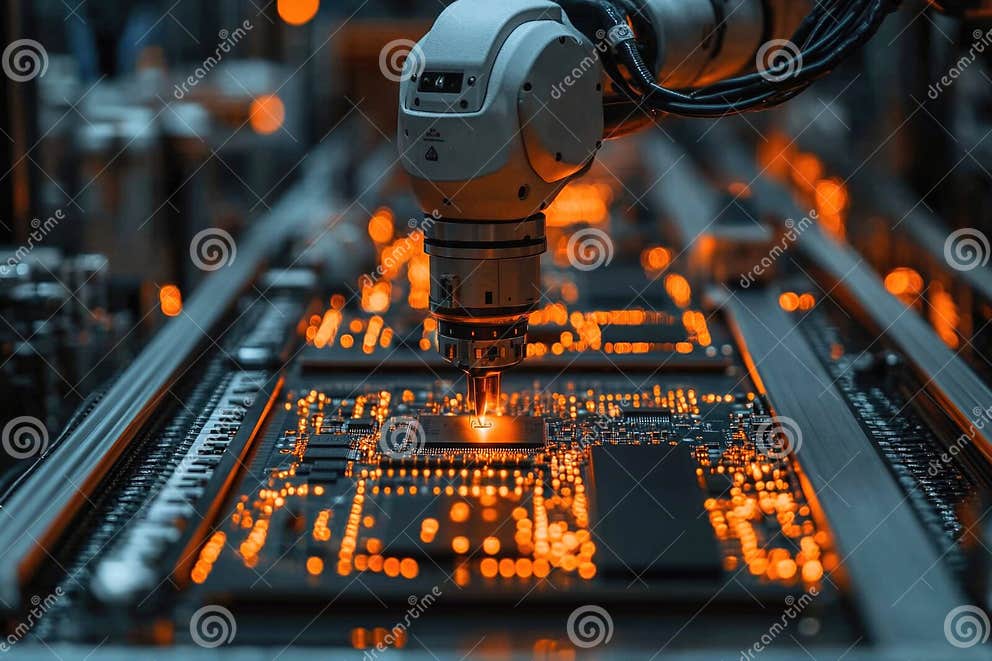 Robotic Arm Streamlines Electronic Component Placement in Advanced ...