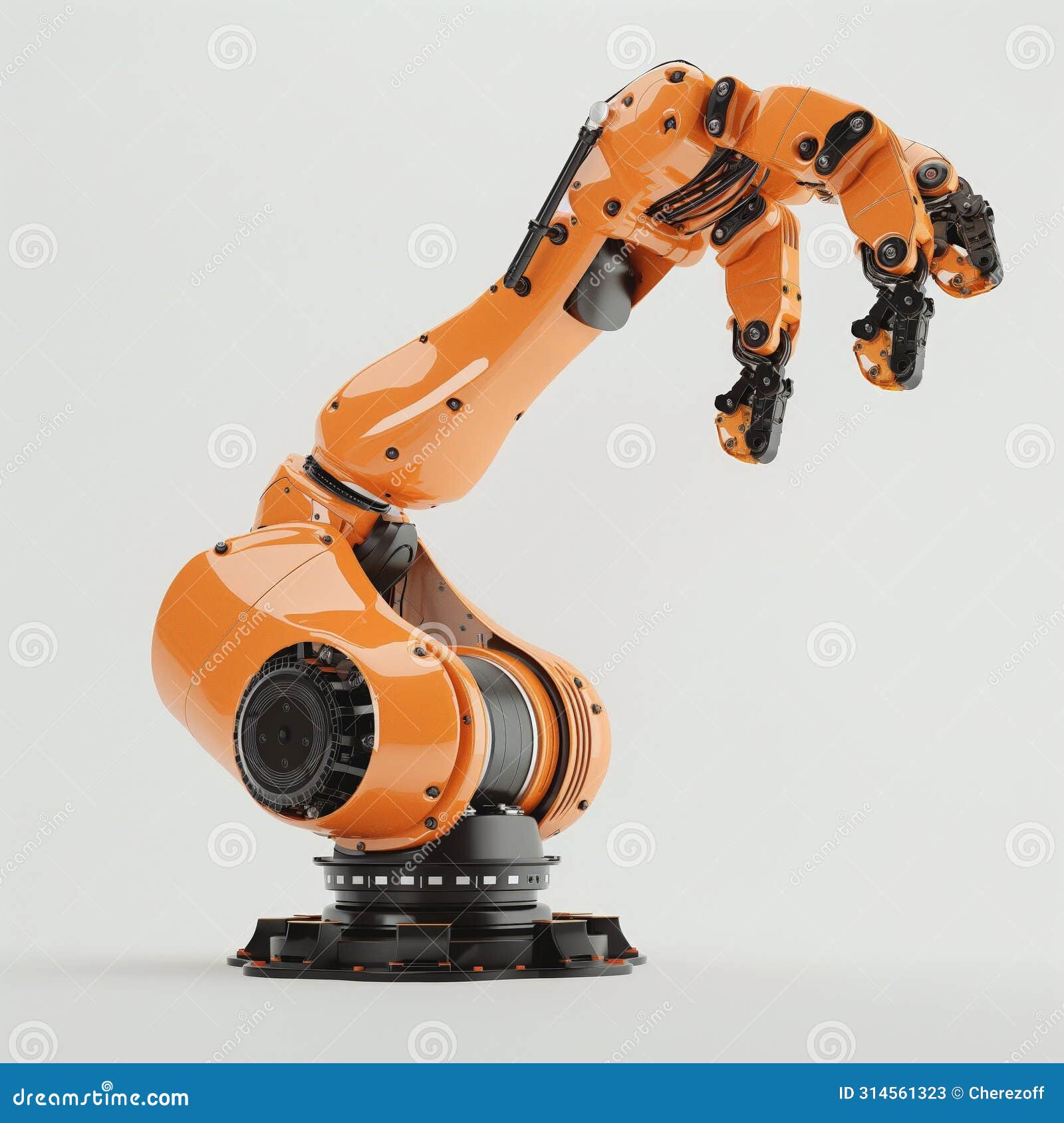 Robotic Arm Technology stock image. Image of isolated - 314561323