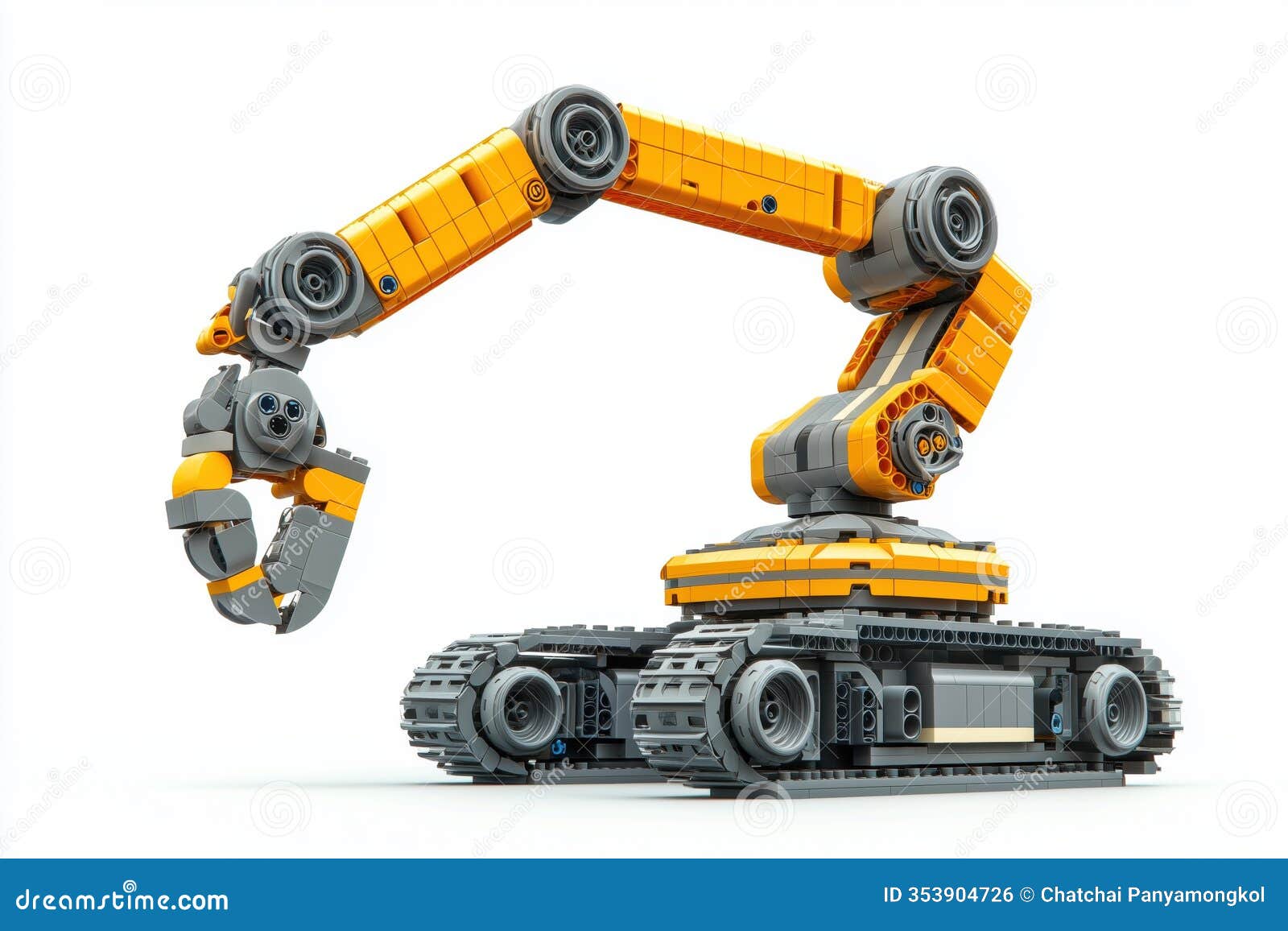 Robotic Arm Toy Model on a Track-based Platform Designed for Precision ...