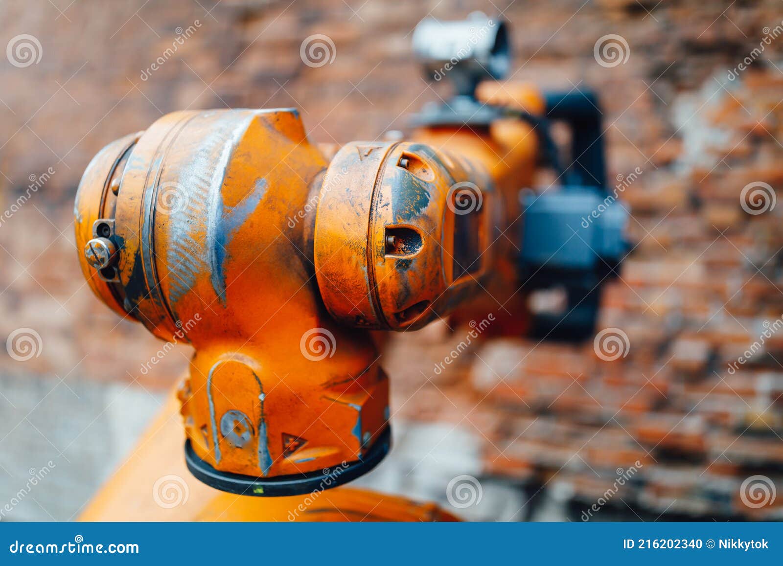 Robotic arm wrist stock photo. Image of automatic, mechanical - 216202340